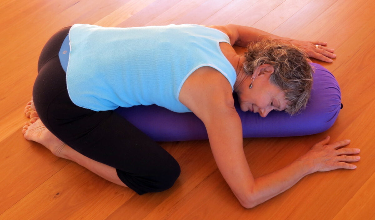 Five Minute Poses: Supported Child's Pose - Yoga with Eve Grzybowski